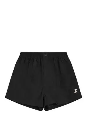 REST & RECREATION Button Easy Shorts - Black