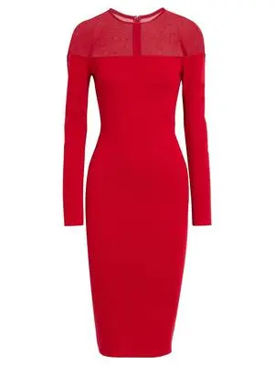 TOM FORD Cashmere And Silk-blend Midi Dress - Red