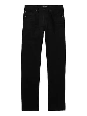 TOM FORD Slim Fit Selvedge Jeans - Black