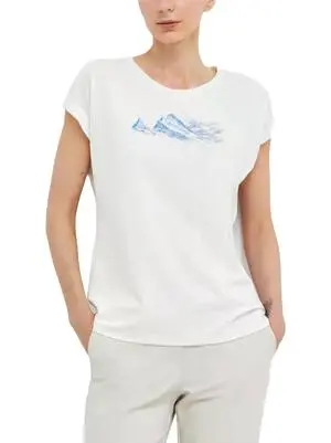 MAMMUT Graphic Print T-shirt - White