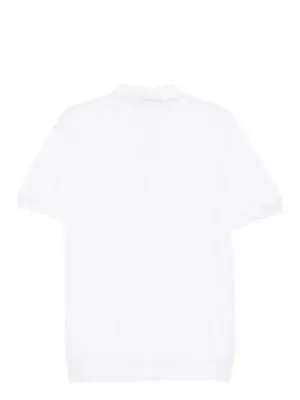 Kiton Quarter-zip Polo Shirt - White