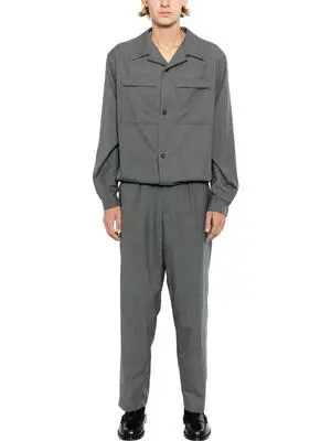 Kiton Chest-pocket Shirt Jacket - Grey