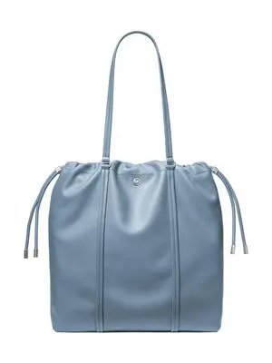 Michael Kors Matilda Large Cinch Tote Bag - Blue