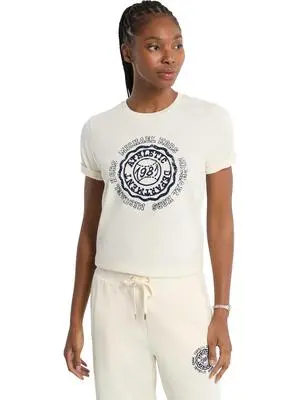 Michael Kors Graphic Logo T-shirt - Natural