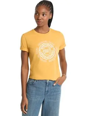 Michael Kors Graphic Logo T-shirt - Yellow