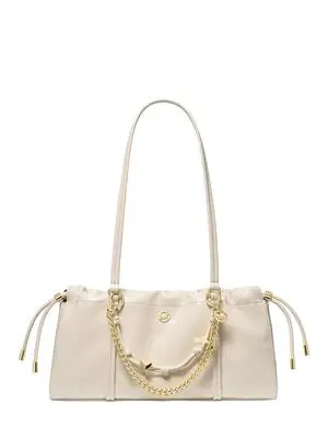 Michael Kors Matilda Small Cinched Shoulder Bag - Natural