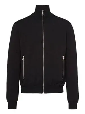 Prada Reversible Wool And Re-nylon Jacket - Multicolor