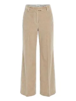 Brunello Cucinelli BRUNELLO CUCINELLI Cotton Corduroy Pants - Beige Multicolor