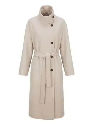 Brunello Cucinelli Cashmere Overcoat - Multicolor