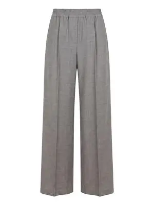 Brunello Cucinelli Wool Pants - Multicolor