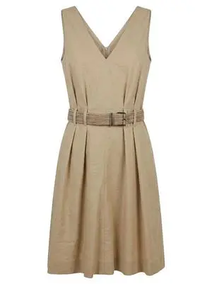 Brunello Cucinelli Cotton Dress - Multicolor