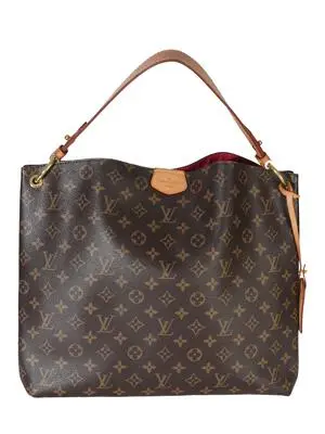 LOUIS VUITTON Monogram Canvas Graceful Mm Shoulder Bag - Brown