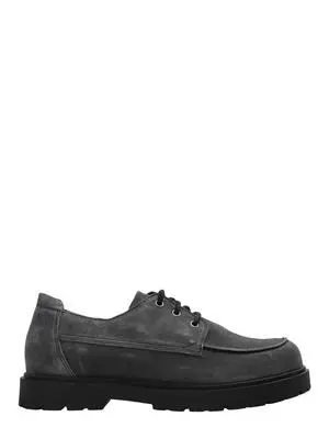BIRKENSTOCK Highwood Moc Lace Low Shoes - Grey