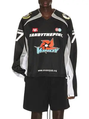 VANDYTHEPINK Moto Jersey - Black