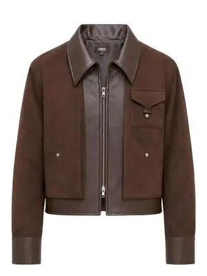 LUROQ LONDON Precision Box-pleat Jacket - Brown