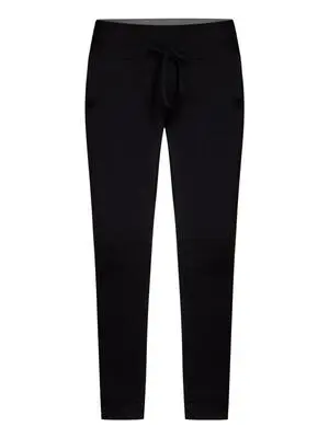 KNOWN SUPPLY Olympia Leggings With Drawstring Waist And Pockets - Black