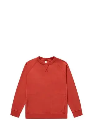 KNOWN SUPPLY Pocket Crewneck Sweatshirt - Red