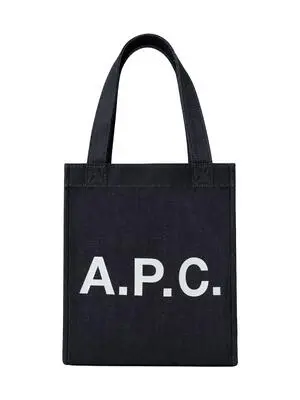 A.p.c. Lou Small Tote Bag - Blue