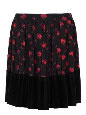 Alexander McQueen Printed Silk Skirt - Multicolour