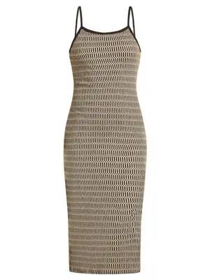 KNOWN SUPPLY Known Supply Vermont Jacquard Bodycon Tank Dress