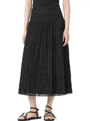ALLSAINTS Asal Maxi Skirt - Black