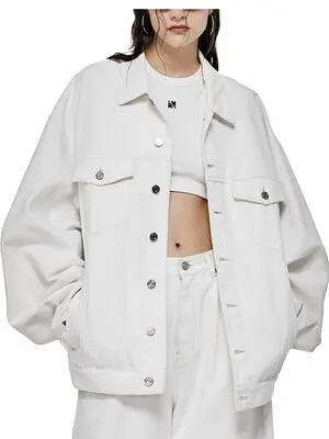 L'EMIUNE 01 Denim Trucker Jacket - Ow