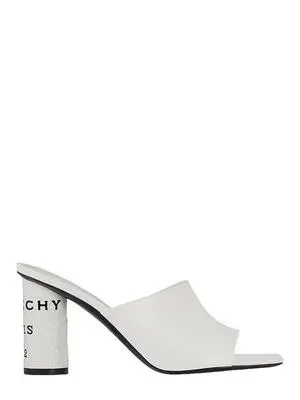 Givenchy High Heel Mules - Ivory