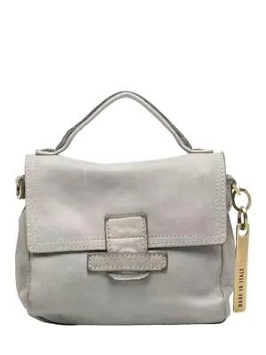 CATERINA LUCCHI Maria Leather Tote Bag - Grey