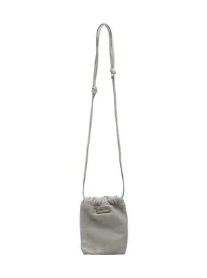 CATERINA LUCCHI Eva Printed Leather Shoulder Bag - Grey