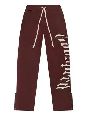 GODSPEED Logo Track Pants - Brown