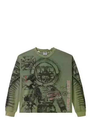 VALE FOREVER Vale Forever Reggie Graphic-Print Sweater