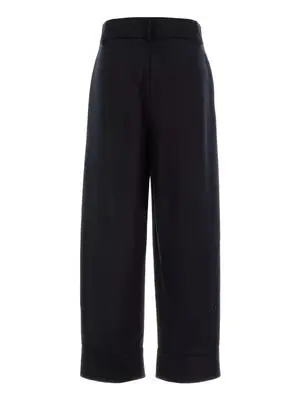 ALANUI X SUICOKE Pleated Wool Trousers - Blue