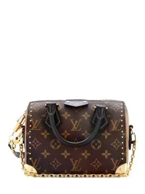 LOUIS VUITTON Speedy Trunk Bag - Brown