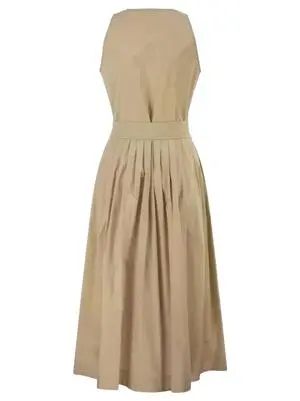 Antonelli Firenze Belted Midi Dress - Neutrals