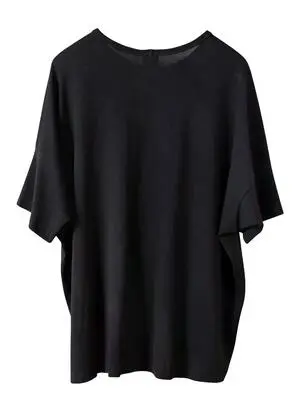 JAN JAN VAN ESSCHE Dropped-shoulder T-shirt - Black