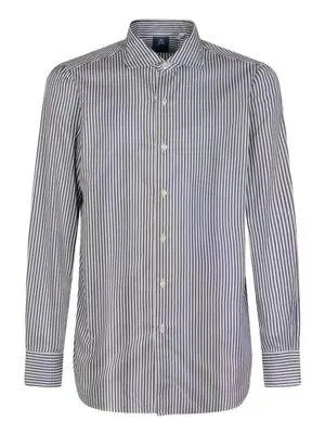 FINAMORE 1925 Striped Shirt - Blue