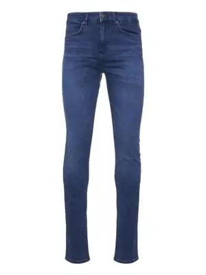 HUGO BOSS Boss High Waist Straight-Leg Jeans