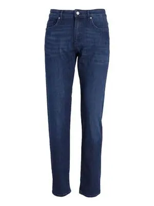 Hugo Boss Mid-rise Slim-fit Jeans - Blue