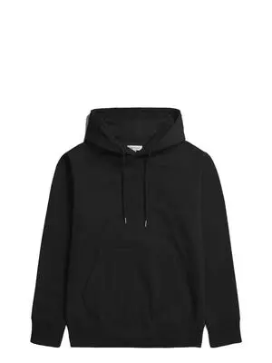 Norse Projects Long Sleeve Hooded Sweatshirt - Black