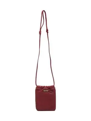 CATERINA LUCCHI Caterina Lucchi Eva Leather Crossbody Bag Red