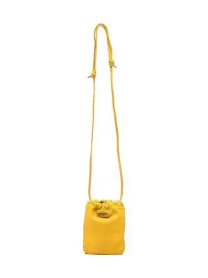 CATERINA LUCCHI Eva Leather Crossbody Bag - Yellow