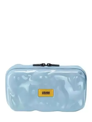CRASH BAGGAGE Mini Icon Hard-case Clutch Bag - Blue