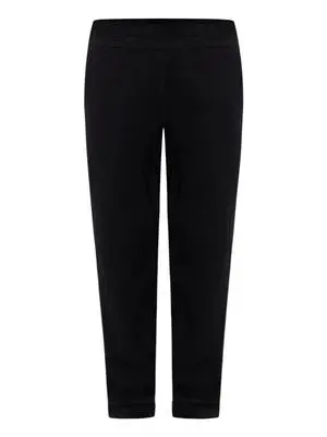 KNOWN SUPPLY Organic Cotton Mid Rise Pants - Black