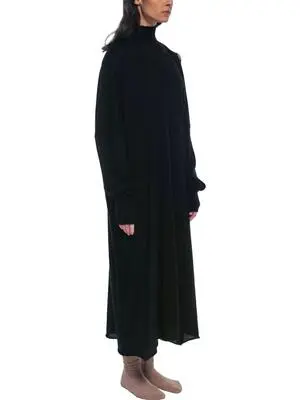 ROT Bipolar Button-fastening Dress - Black