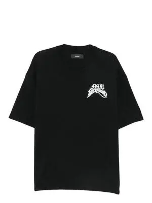 Amiri Hollywood Lj Skate Cotton T-shirt - Black