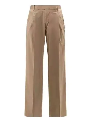 GERMANO 1952 Berlin Fit Pleated Trousers - Neutrals