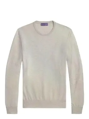 Ralph Lauren Purple Label Cashmere Crew-neck Sweater - Grey