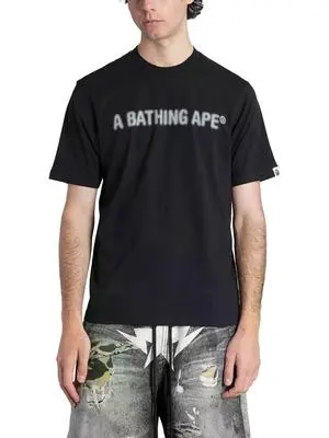 A BATHING APE Logo-print T-shirt - Black
