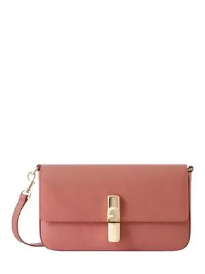 Furla Small Iride Leather Cross Body Bag - Pink