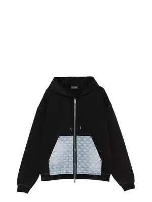 Dsquared2 Monogram Hoodie - Black